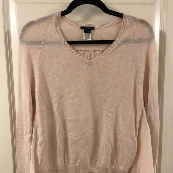 Theory | Sweaters | Theory Pink Sweater | Poshmark